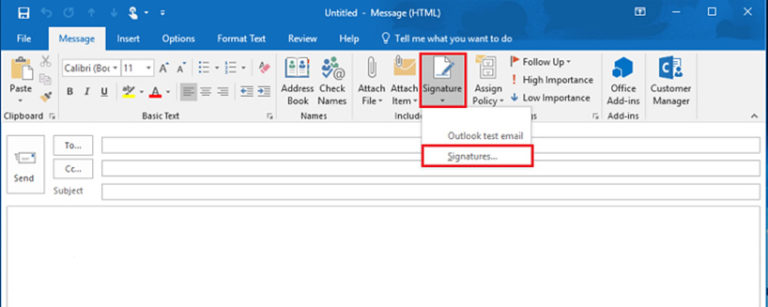 Email Badge Setup - Charity Dynamics